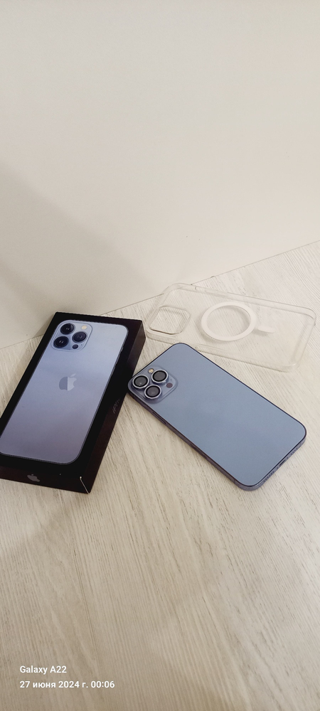 Iphone 13 pro max blue