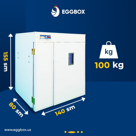 Inkubatir sotiladi 1056 tali Eggbox firmasidan bir sizon ishlatgan