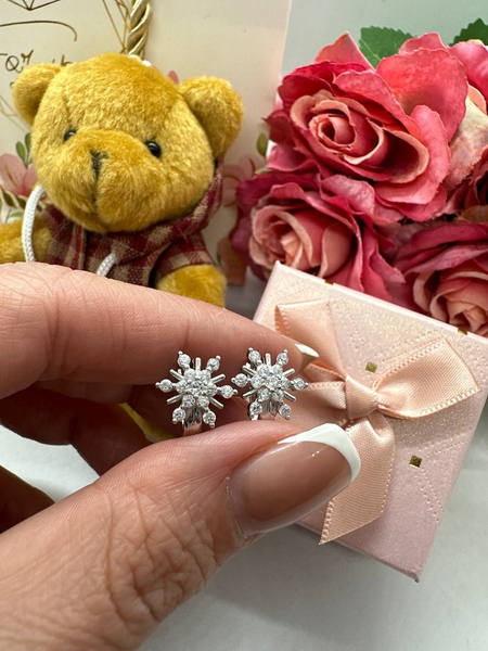 Серебрянные детские серьги в большом ассортименте
