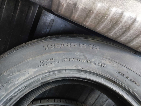 Баллоны Continental 195 / 65 / 15 - от нового Cobalt - 200 км пробег