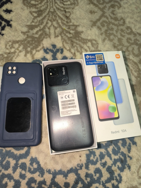 Redmi 10a sotladi zudlik bn sotladi 4/128 li bir qol ishlatlgan