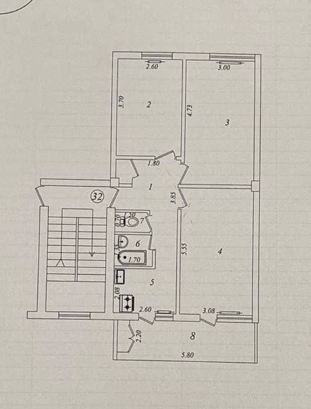 Прлдажа. 3 х комнатная.  Чиланзар 23