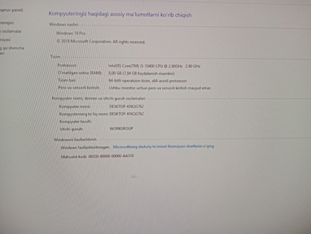 Monoblok sotiladi komplekt