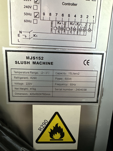 Smuzi aparat optom narxda smuzi slush machine 15L смузи аппарат