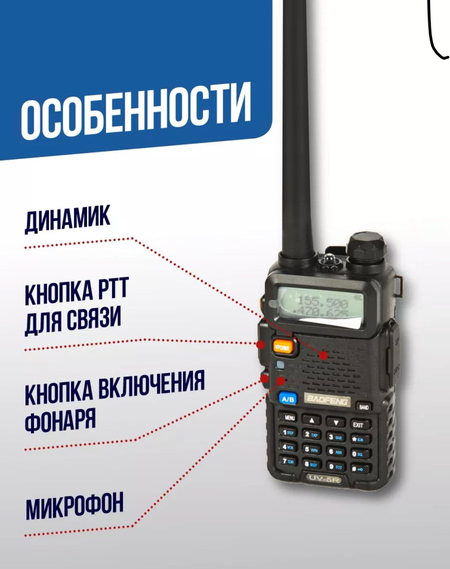Baofeng uv 5r перечисление есть