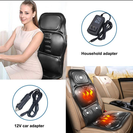 KLASVSA elektr isitiladigan orqa vibratsiyali massaj mashinasi