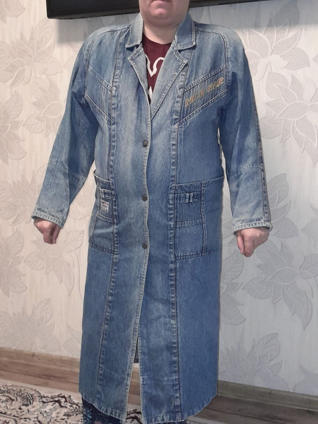 Джинсовый кардиган