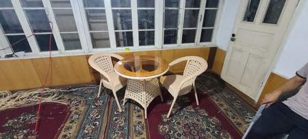 Ratan stol stul  Balkon uchun