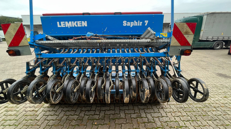 Lemken Saphir 7 , Case, Claas, John Deere, Belarus