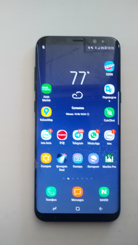 SAMSUNG Galaxy S8 plus 64 gb yevro