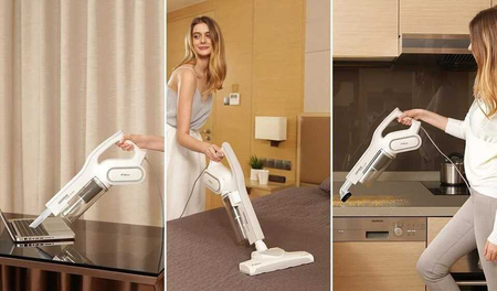 Вертикальный пылесос Xiaomi Deerma Vacuum Cleaner DX700 CN Китайский