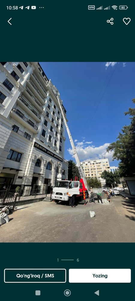 Avto Lift xizmati yuk chiqarish va tushurish qulay va onson