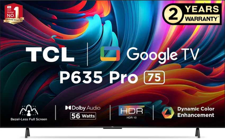 Телевизор TCL 75 4K UHD Smart TV/Нереальные цены!+Бесплатная доставка!