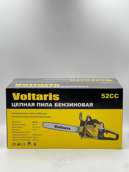 Бензиновая цепная пила Voltaris 52СС (жёлтый)
