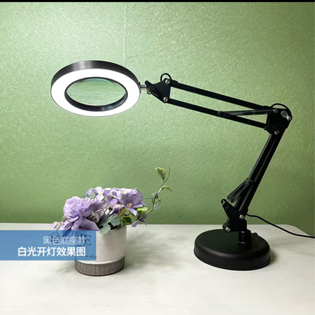 Lupa led 3 xil rangli chiroq