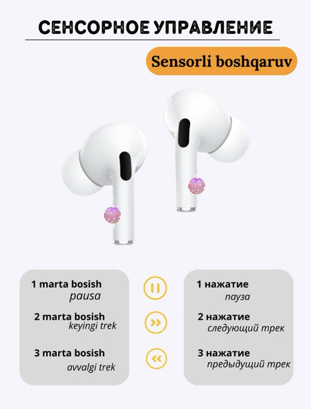 Беспроводные наушники AirPods 2