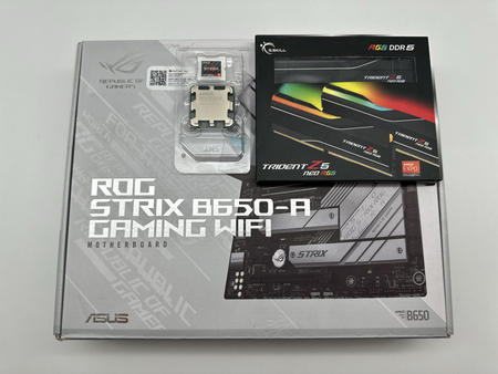 Ryzen 9 7900X / G.Skill Trident Z5 RGB NEO 32GB/ Asus ROG Strix B650-A