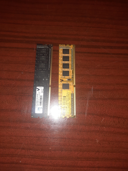 ООперативная память типа Ddr3 1600 MHz по 4 гб