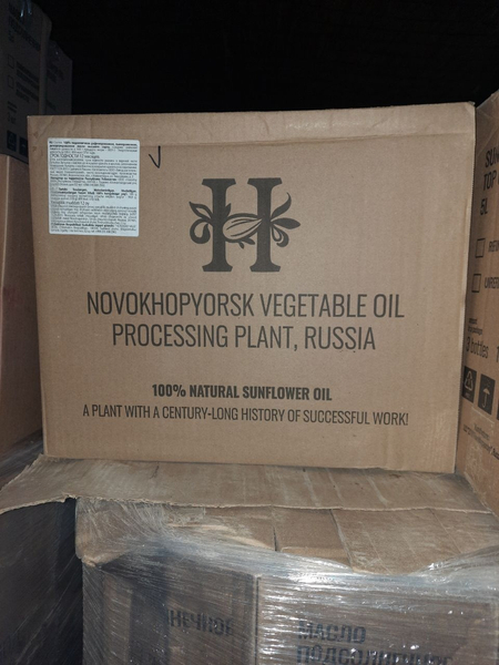 Масло растительное, подсолнечное