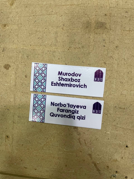 Eshiklar uchun tablichka