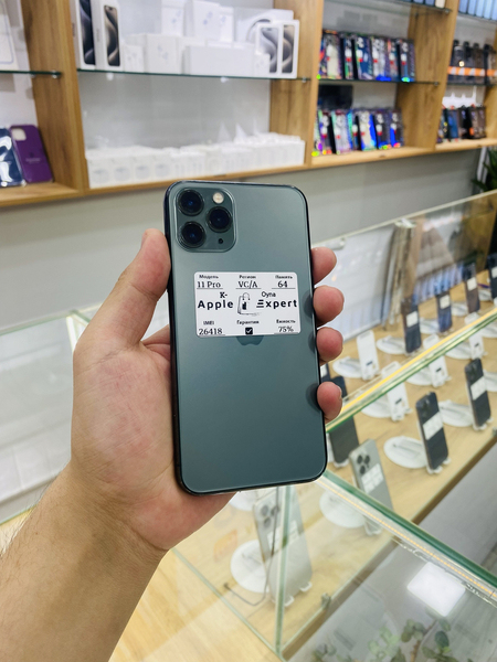Nahtga ! 11 pro 64gb VC/A 75% GREEN! Apple Expert