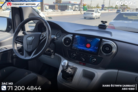 Jac M3 PLUSS tayyor avtomobil Tashkent motorsdan