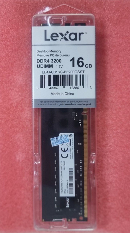 DDR4 16GB 3200 новый есть в наличии