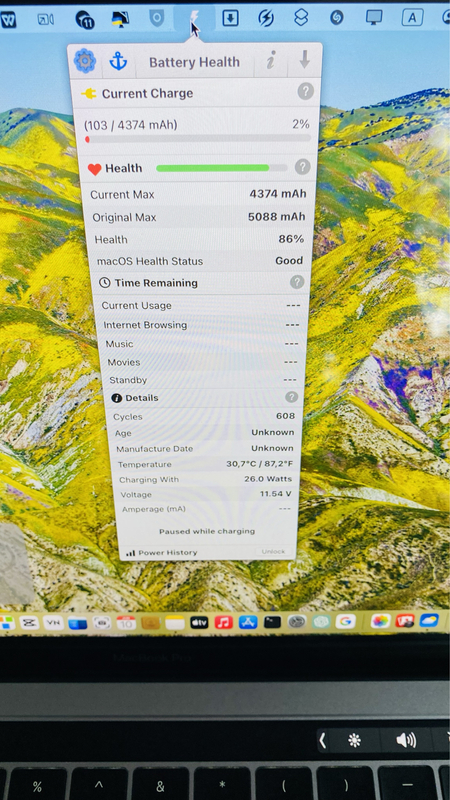 Macbook pro 2018 touch bar 258 8
