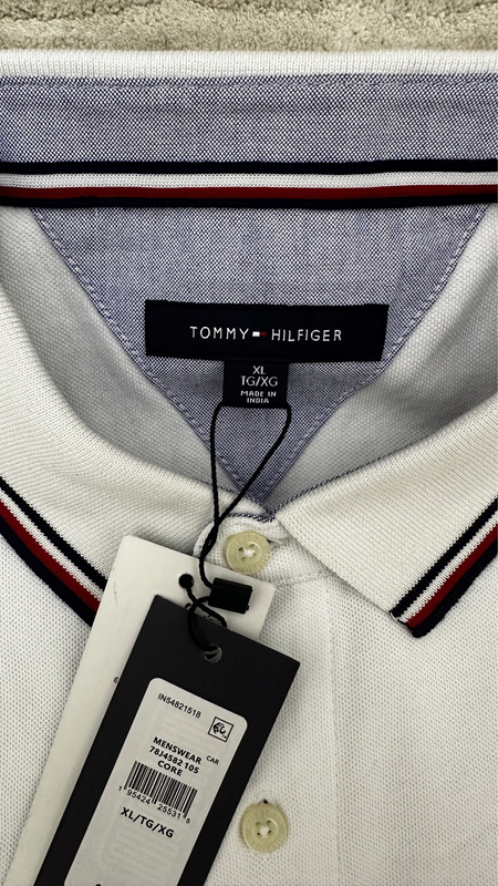 Tommy Hilfiger поло белая
