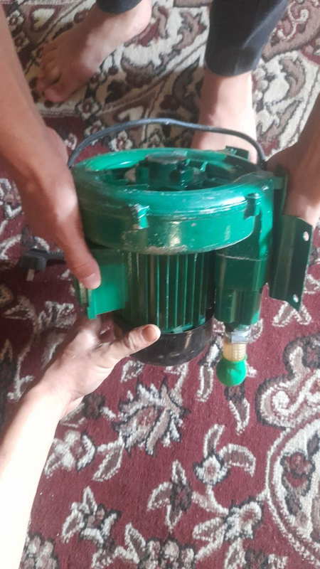 Gaz nasosi gazbi toplab bir xil meyorda uzatuvchi qurilma