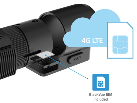 Blackvue dr970x 2ch LTE 4G Sim card