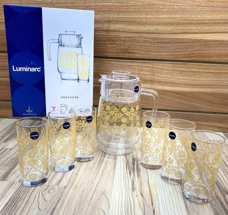 Luminarc 6+1. Grafin bakal