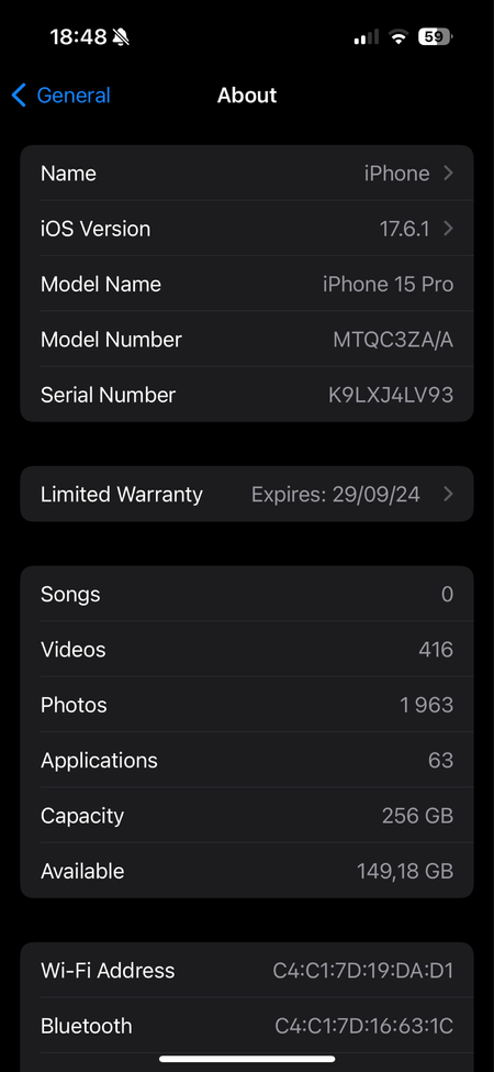 Продается Iphone 15 pro в отличном состоянии