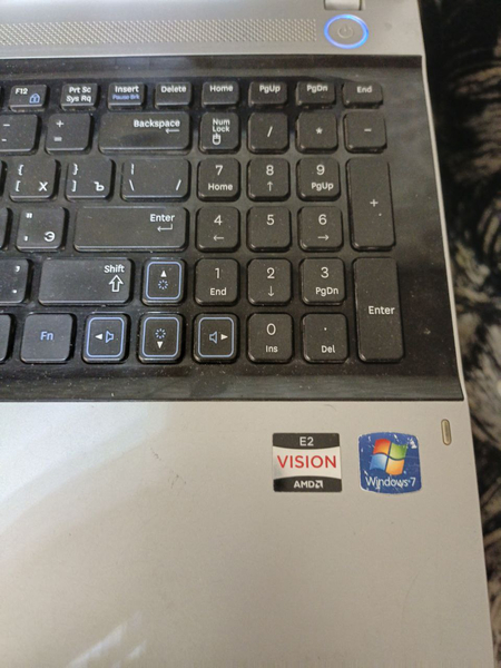 Samsung noutbook