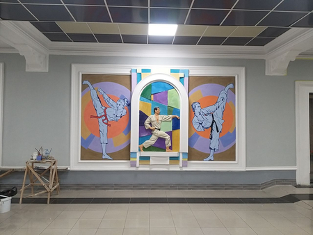 Художник, Рассом, барелеф