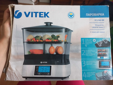 Пароварка (мантоварка)Vitek