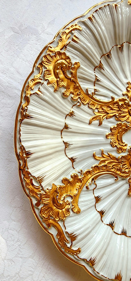 Старинное блюдо Meissen