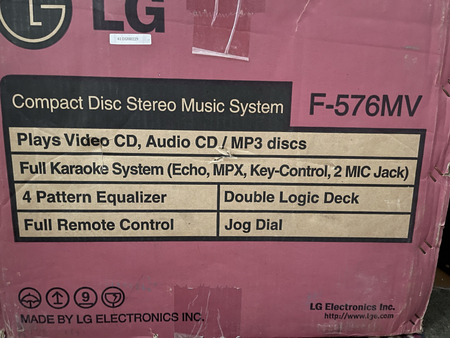 Музыкальный цент LG