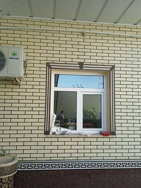 Гибкий камень фасадный обой
