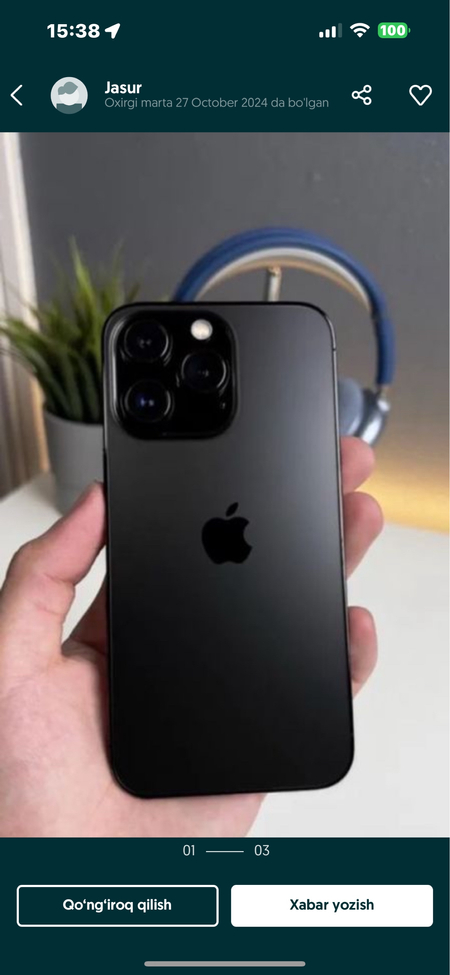 Iphone 14 pro max ideal bitta qol ishlatilgan