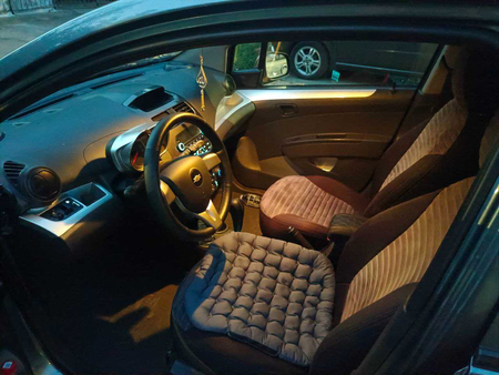 Chevrolet Spark 2021 пробег 35000 AT(мокрый асфальт)