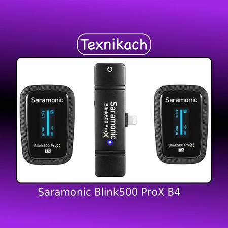 Новый! Saramonic Blink500 ProX B4 • Микрафон