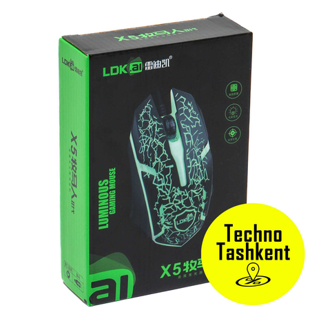 Usb мыш LDK X5 с подсветкой (Dostavka Bor)