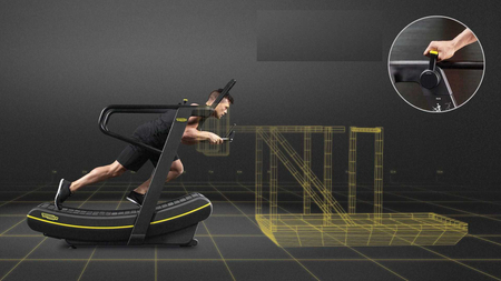 Kavisli yugurish yo'lakchasi Curved treadmill [mexanik]