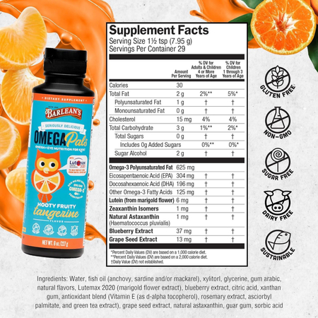 Barleans Omega3 Pals kids
