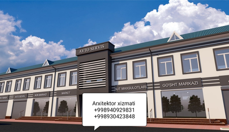 Arxitektura  exteryer va interyer dizayn xizmati