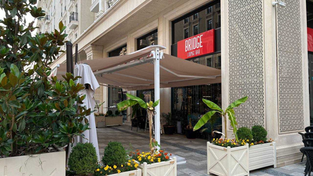 T markiza. Ikki tomonli Markiza. Kafe restoran va uylar uchun. Tent