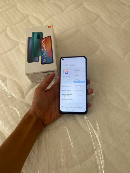 Redmi not 9 128 gb karobka