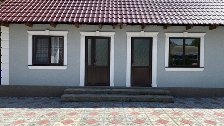 Penoplast tyaga va karniz tashqi fasad uchun