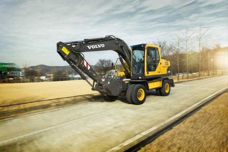 Колесный экскаватор VOLVO EW145B